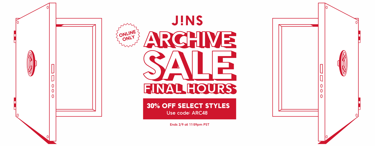 Archive Sale – JINS