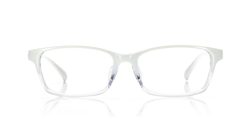 White Wellington Glasses incl. $0 High Index Lenses with Saddle Bridge ...