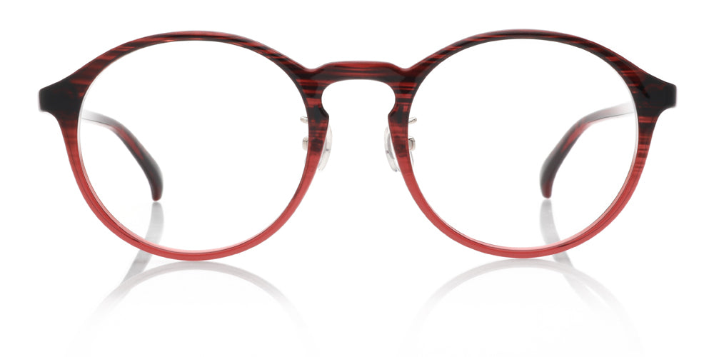 Deep Maroon Round Glasses incl. $0 High Index Lenses with Adjustable ...