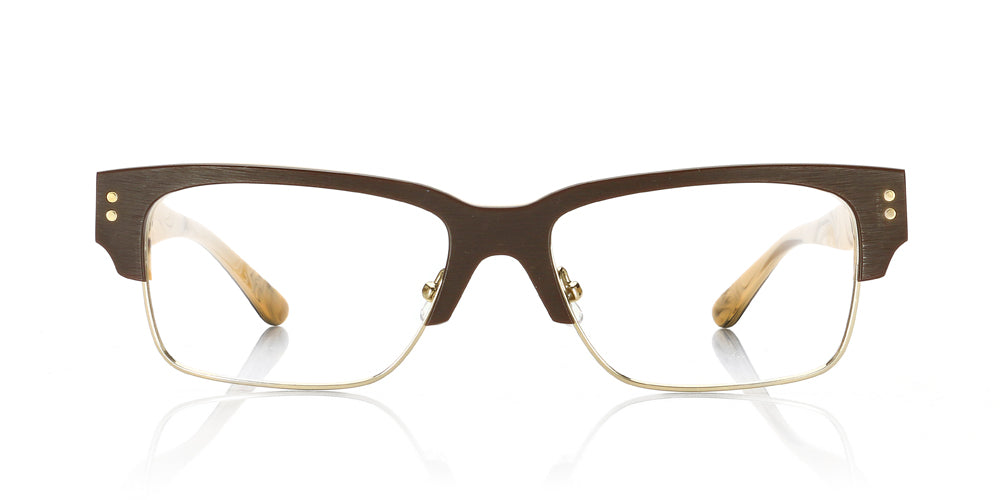 Walnut Poplar Wellington Glasses incl. $0 High Index Lenses with ...