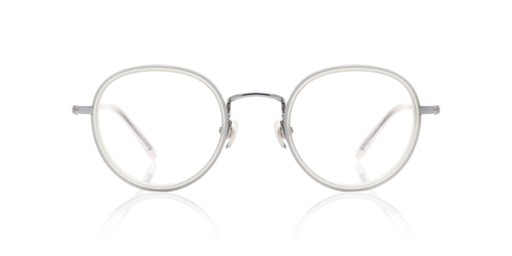 Icy Metal Round Glasses incl. $0 High Index Lenses with Adjustable Nose ...